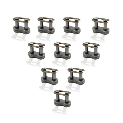 10 each # 25 connecting link Master For Roller Chain spring clip ...