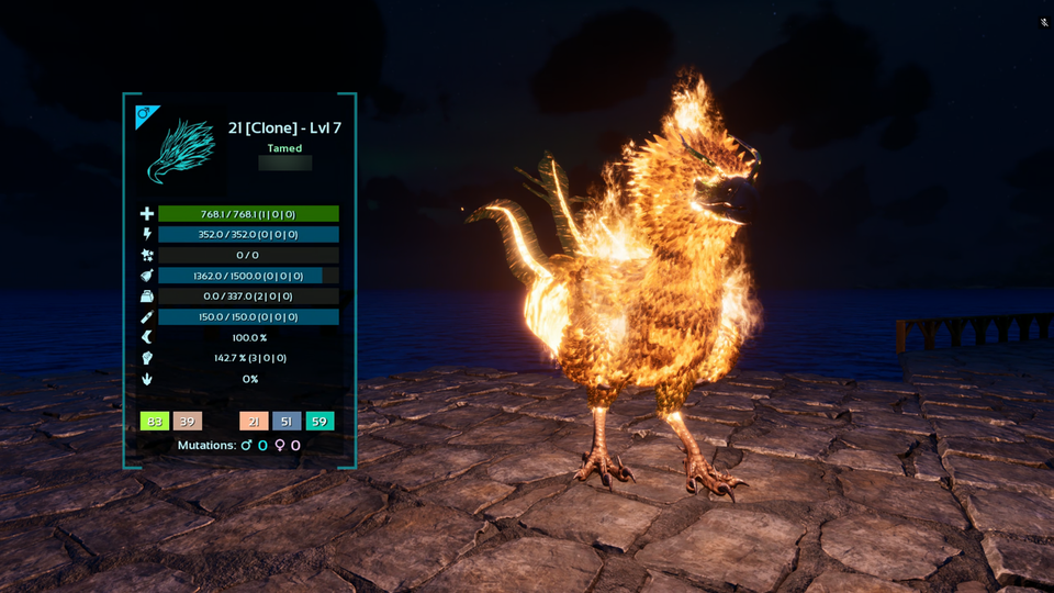 ARK Survival Ascended PVE | All Phoenix Colors | 40 Colors | PC