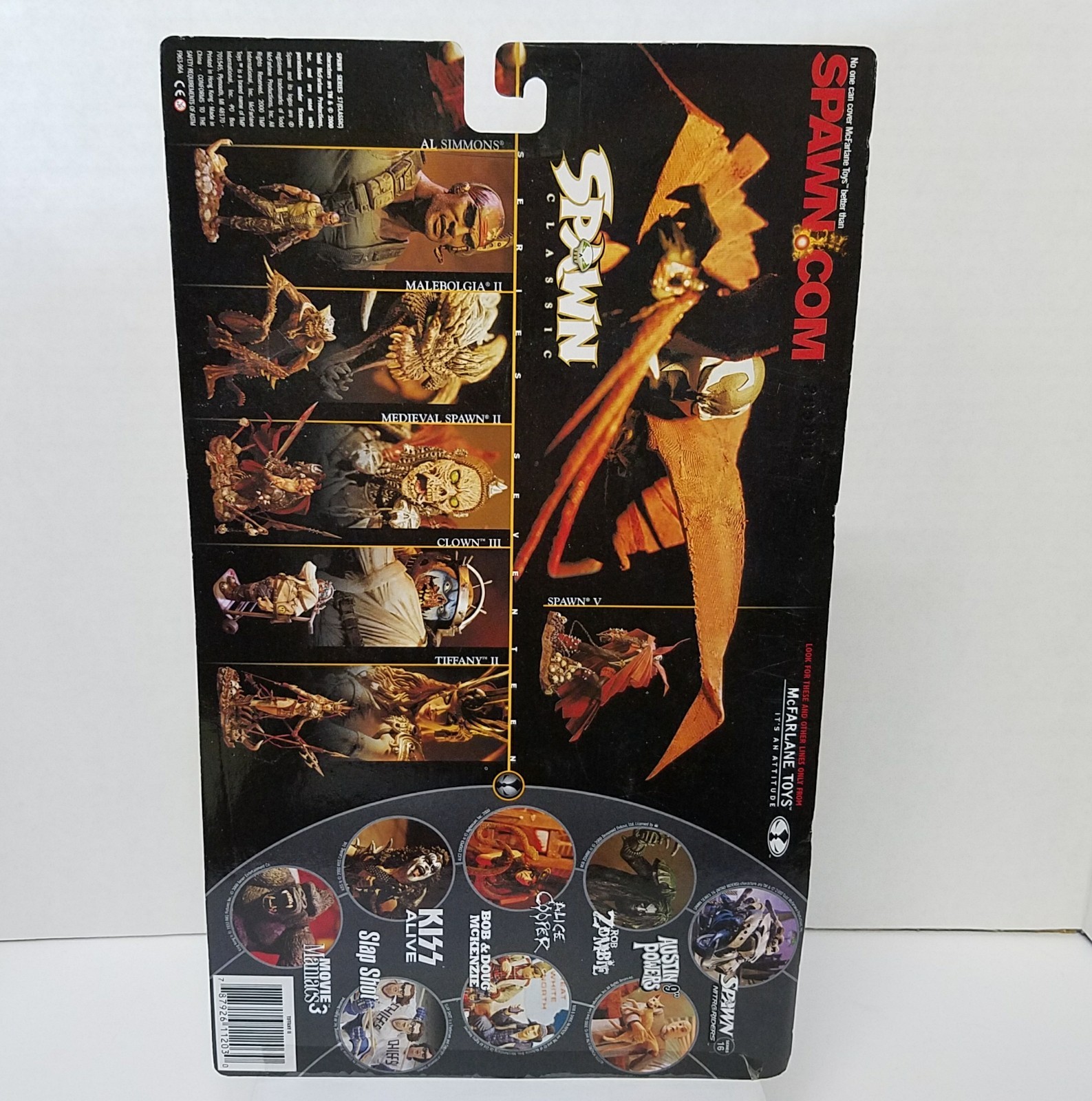 McFarlane Toys 2000 Spawn Classic Tiffany 2 Series 17 Collectible ...