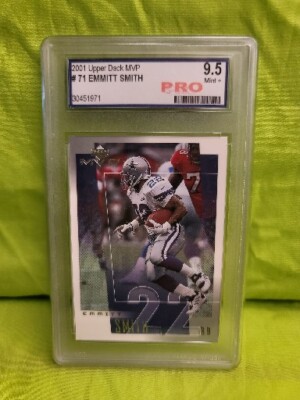 2001 Upper Deck MVP #71 Emmitt Smith Football Card - 9.5 | eBay