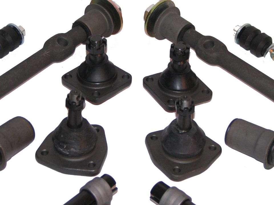 MOST COMPLETE Super Front Suspension Rebuild Kit 65-68 Pon Bonneville ...