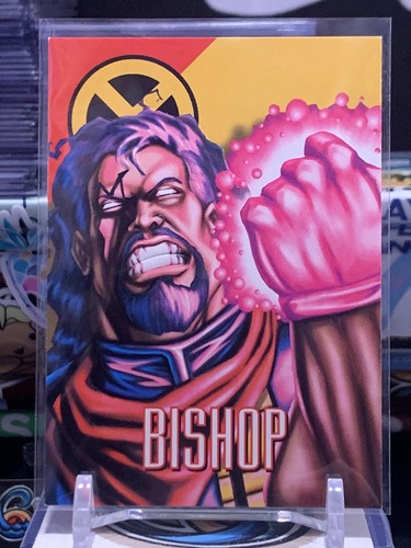 1996 Bishop Embossed Marvel Vision Fleer SkyBox #27 Card X-Men Comics ...