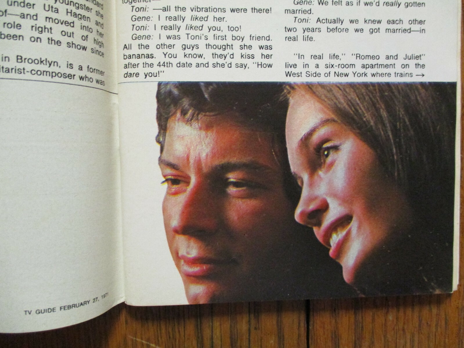 Feb 27, 1971 TV Guide(THE SENATOR/HAL HOLBROOK/SHARON ACKER/GENE BUA ...