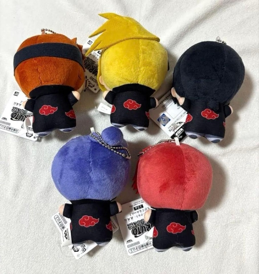 Naruto Chibi Plush Toy Complete Set Amusement Prize Used Japan | eBay