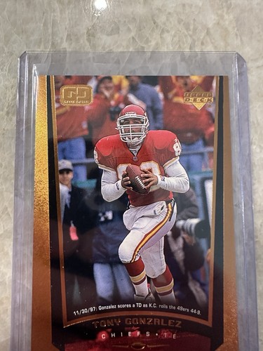 TONY GONZALEZ KC CHIEFS 1998 Upper Deck Bronze /100 # 138 NFL Football ...