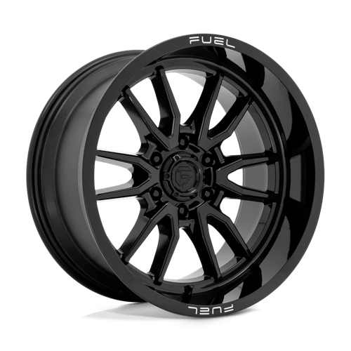 Fuel 1PC D760 CLASH 17X9 6X139.7 -12 106.10 GLOSS BLACK Wheel/Rim | eBay