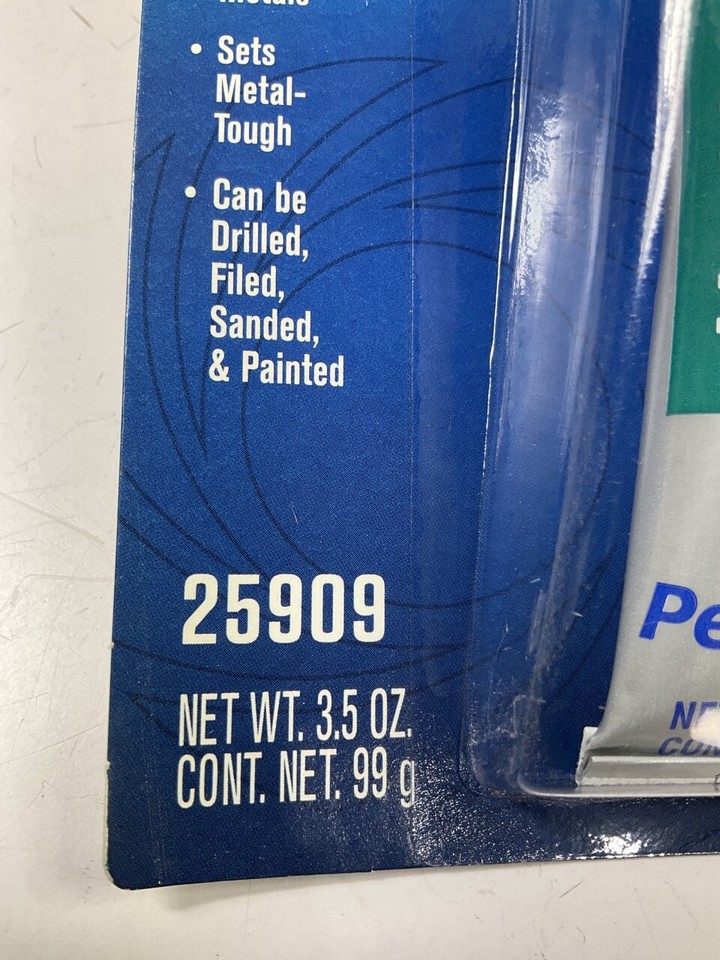 Permatex 25909 Liquid Metal Filler Metal Repair Compound 3.5oz | eBay