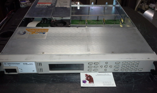 Agilent N6700B Power Supply Mainframe. TESTED OK! 1U height 4 output ...