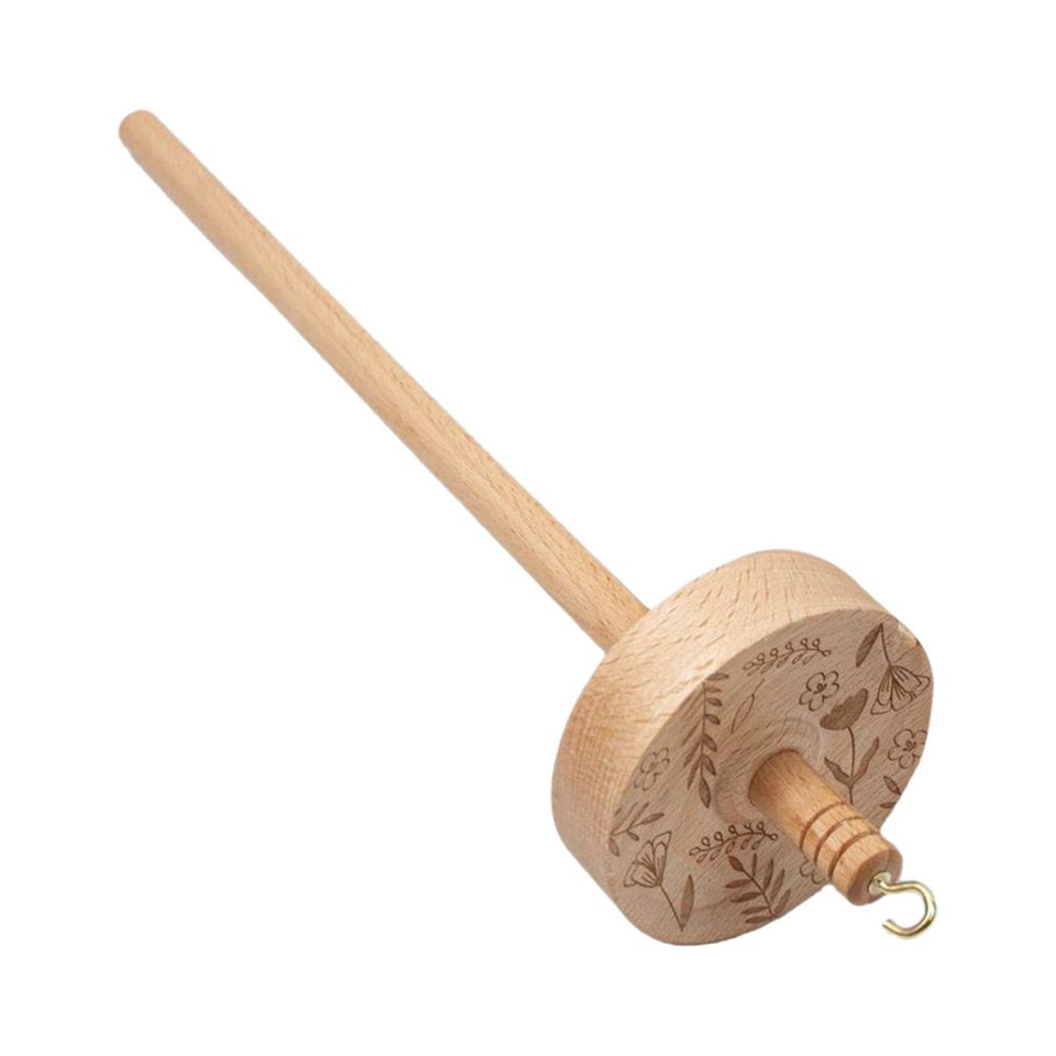 Drop Spindle Top Whorl 12.80inch Handmade Spindles Portable Wheel ...