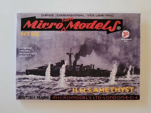 Micromodels Set SIII HMS Amethyst Micro New Models card kit | eBay UK