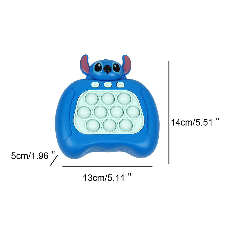 Lilo & Stitch Pop It Push Puzzle Game Controller Sensory Fidget Toy ...