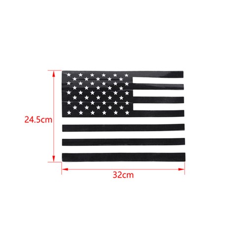 PVC Black Rear Window Glass Middle Decal Sticker Trim For Chevrolet ...