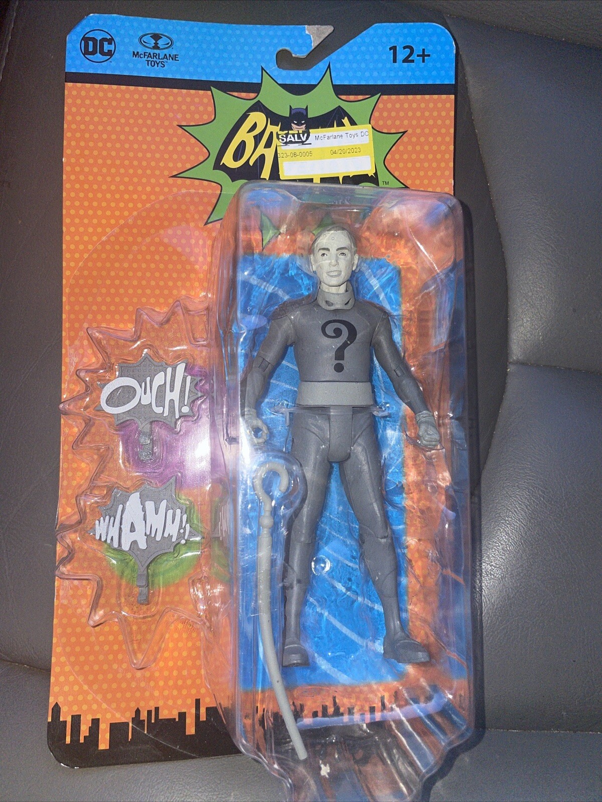 Mcfarlane Batman DC Retro 66 Classics tv RIDDLER Unmasked Black White 6 ...