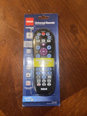 RCA Universal Remote Platinum Pro 4 Device Streaming Player Compatible ...