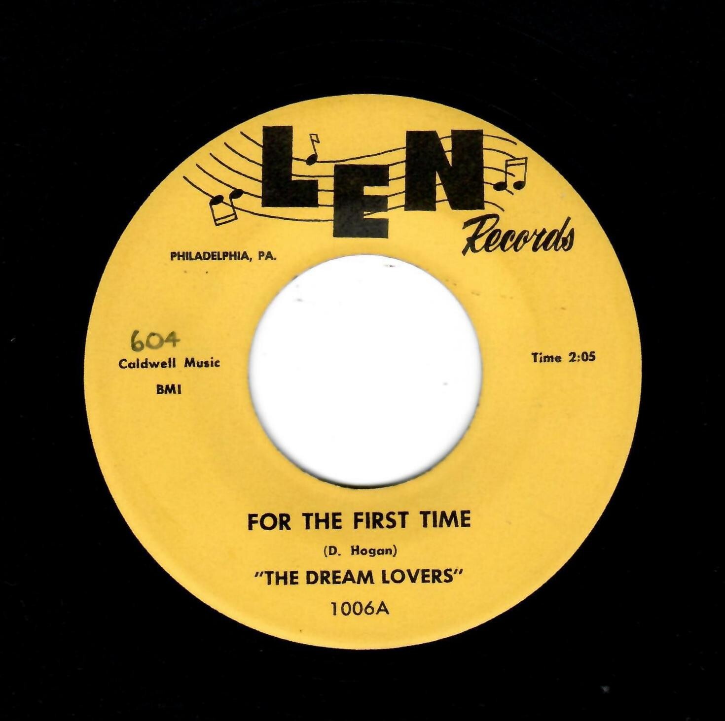 2 SIDED KILLER DOOWOP-DREAM LOVERS-TAKE IT FROM A FOOL/FOR THE FIRST ...