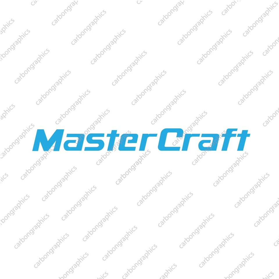 53” MasterCraft Boat Logo Decal Sticker | eBay