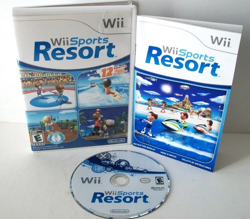 Wii Sports Resort (Nintendo Wii) Complete Game Disc Case Bowling ...