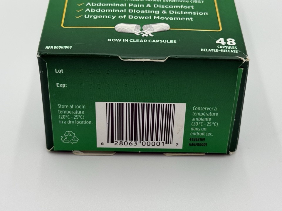 Nature’s Bounty IBgard for Irritable Bowel Syndrome 48 Capsules Exp. 11 ...