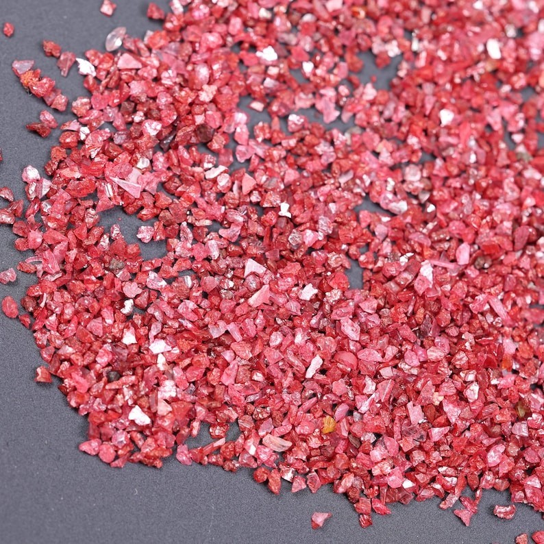 10.00Ct Natural Red Diamond Dust, Raw Uncut Rough Diamond Pieces for ...