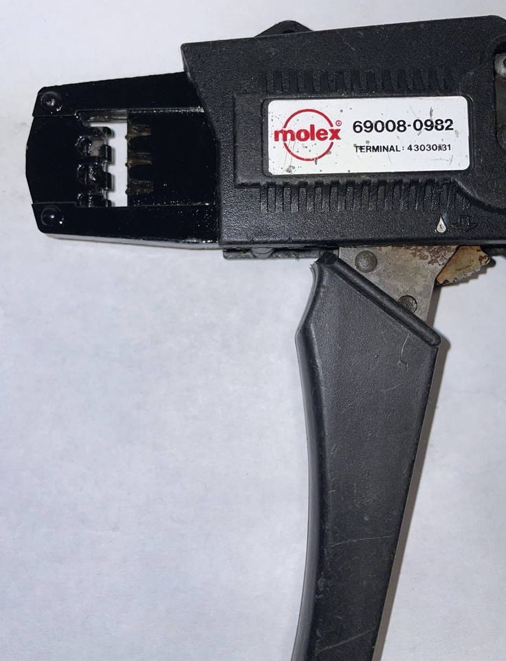 Molex Crimping / Press Tool 69008-0982 Head 43030/31 | eBay