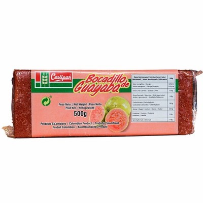 Castipan Lonja Guava Paste – 500g – Traditional Colombian Bocadillo de ...