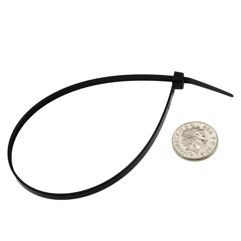 Cable Zip Ties [50 PACK] Nylon Wraps High Quality Strong 150mm/200mm ...