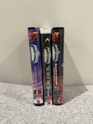 Power Rangers Time Force VHS Tape Lot, Pre owned | eBay