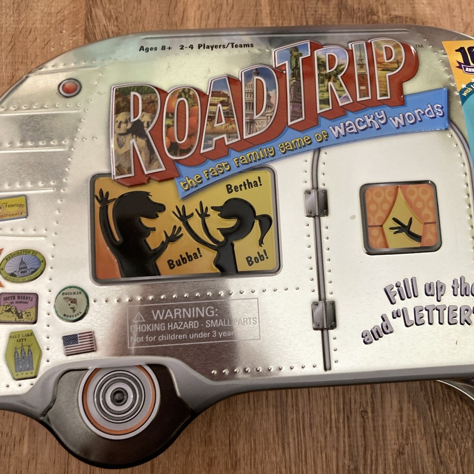 RoadTrip Fast Family Game of Wacky Words by Daddy-O Games Road Trip ...