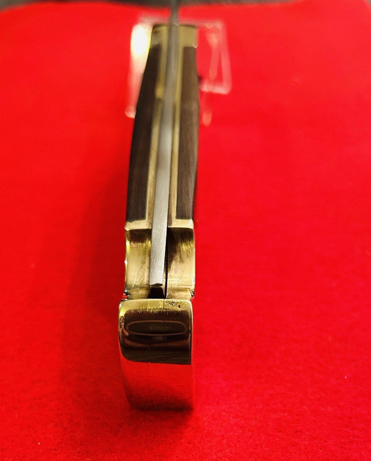 BUCK 2 PIN 110 HUNTER USA VINTAGE EXCELLENTCOND. KNIFE ONLY. 2 LINE ...