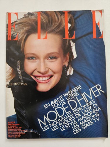 Magazine mode fashion ELLE french #2068 26 aout 1985 Estelle | eBay