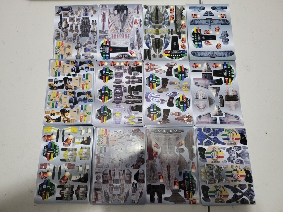 Star Wars Pocket Models - Clone Wars - Ship Cards (Common, Uncommon ...