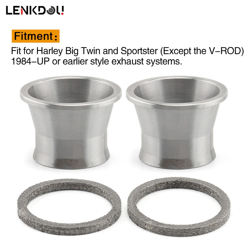 Exhaust Port Torque Cones Drag Pipe Power Cones+Port Gasket Seal Kits ...