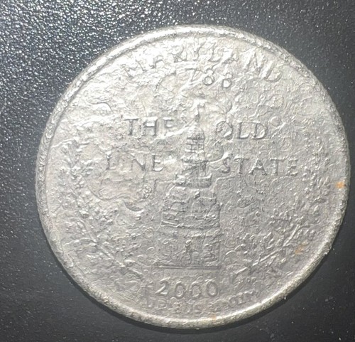 2000 D Maryland Quarter, PLENTY of ERRORs from FRONT to BACK | eBay