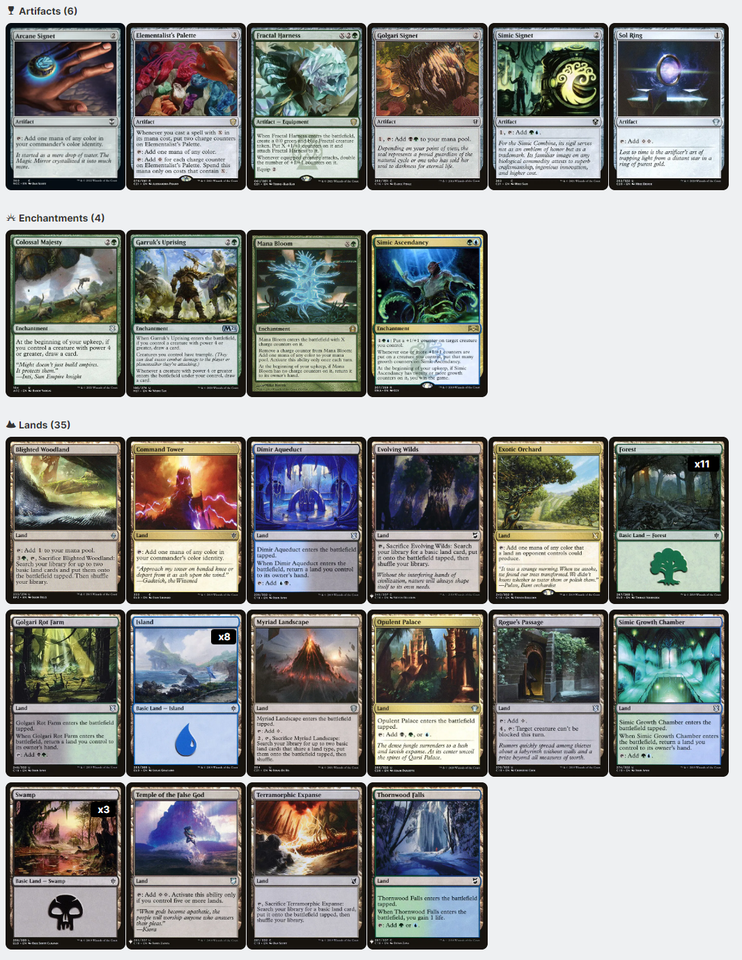 Zaxara, the Exemplary HYDRA TRIBAL X-SPELLS Magic MTG Custom Commander ...