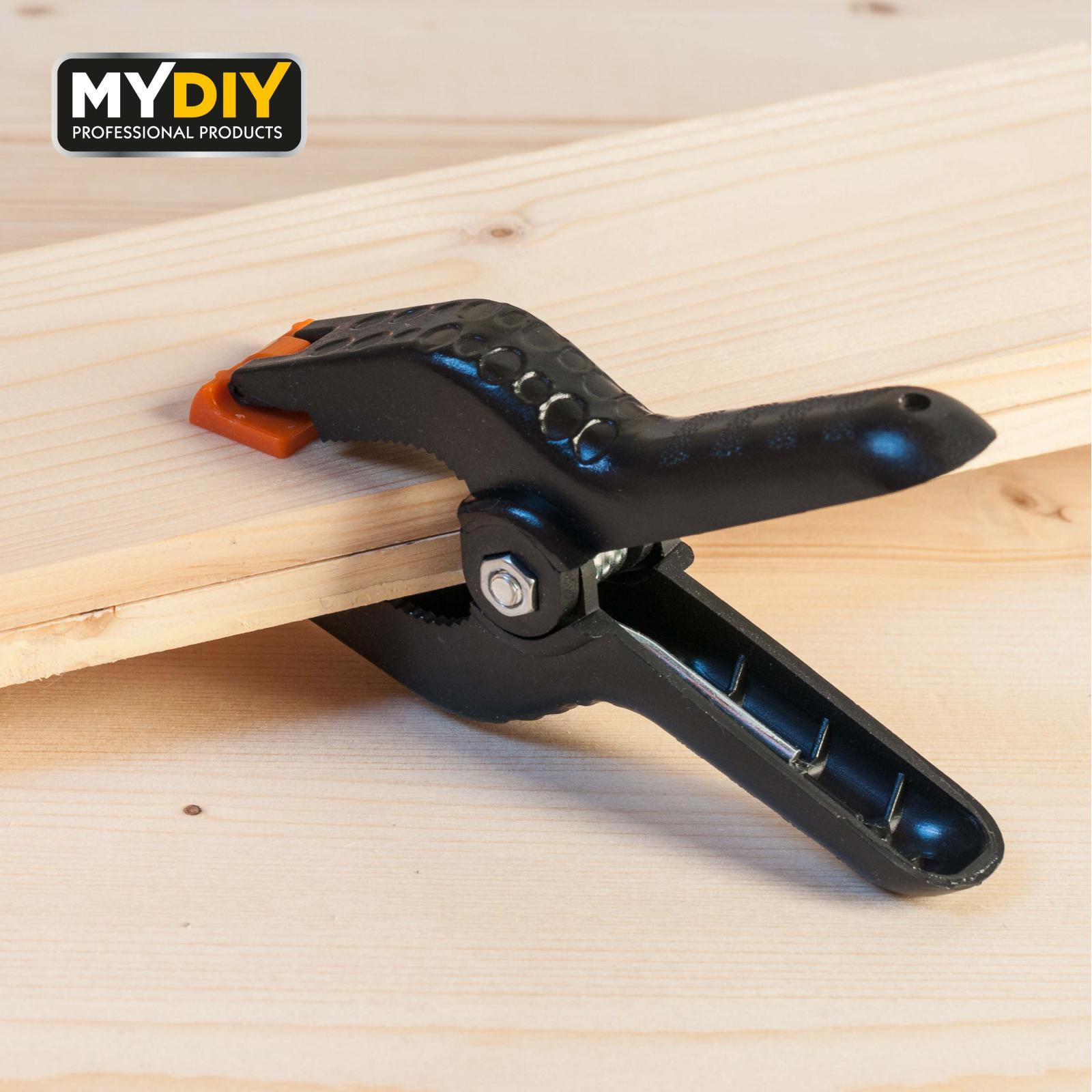 Large Spring Clamps 6 " Set Heavy Duty Market Tarpaulin Quick Grip ...