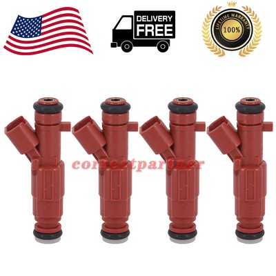 4pcs Fuel Injectors 35310-2E000 35310-2E100 Fits Hyundai ELANTRA 1.8L ...