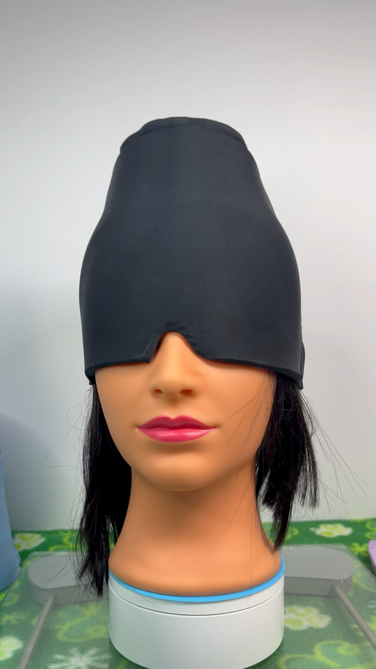 Migraine Relief Cap for Headache Relief – Cooling & Compression Therapy ...