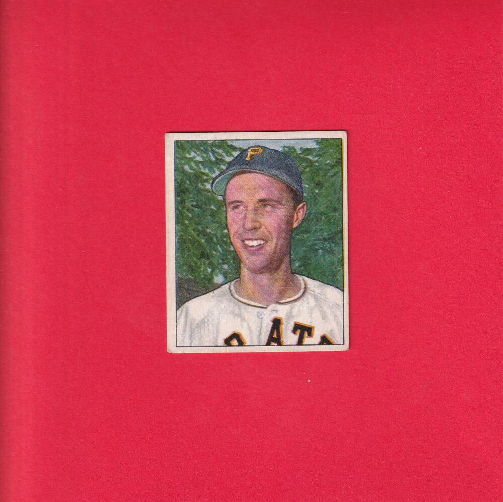 1950 Bowman #178 Ed Fitz Gerald VG/EX Pittsburgh Pirates Lot#20163 | eBay
