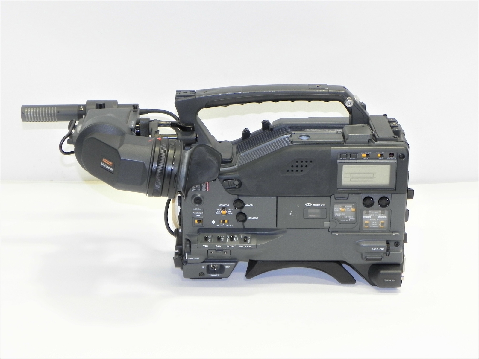 SONY HDW-750 HDCAM Camcorder w/ HDVF-20F Electronic Viewfinder & MIC | eBay