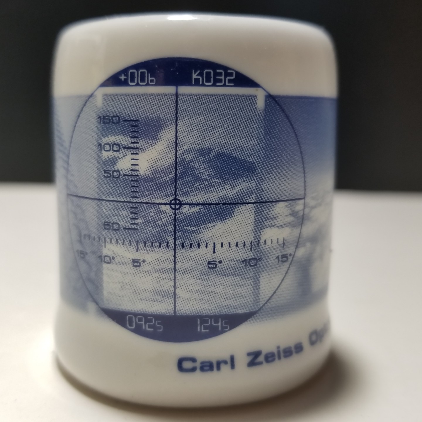 Carl Zeiss Optronics USA 2" Ceramic Mini Mug Lot of 2 | eBay