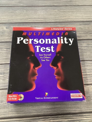 Multimedia Personality Test Mac/Win cd Rom Big Box | eBay