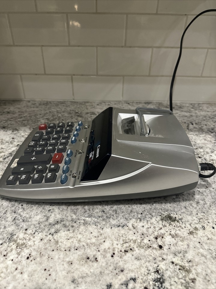 Canon MP18DII Desktop Electronic Printing Calculator Adding Machine ...
