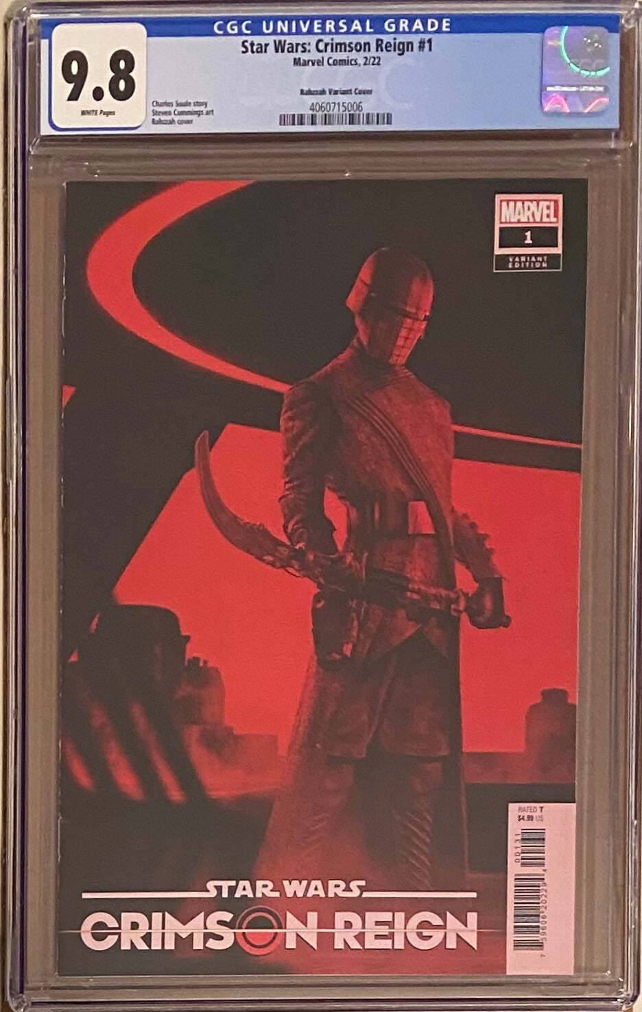 Star Wars: Crimson Reign #1 Rahzzah "Knights of Ren" Variant CGC 9.8 | eBay