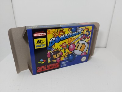 Super Bomberman - Super Nintendo - Pal - Nintendo - Snes - Only Box | eBay