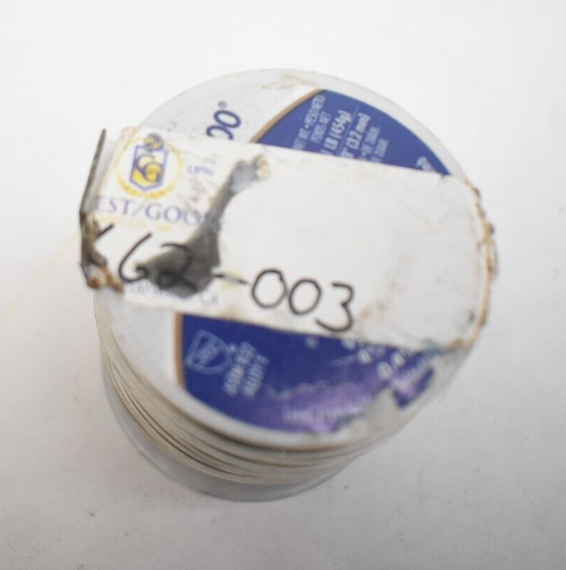 Lucas Milhaupt Silvabrite 100 Lead Free Solder Roll Silver 1.8" Dia 1lb ...
