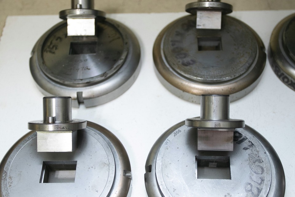 3-1/2" Strippit Amada Wilson Rectangle .755 to .960 Punch Press Tooling ...