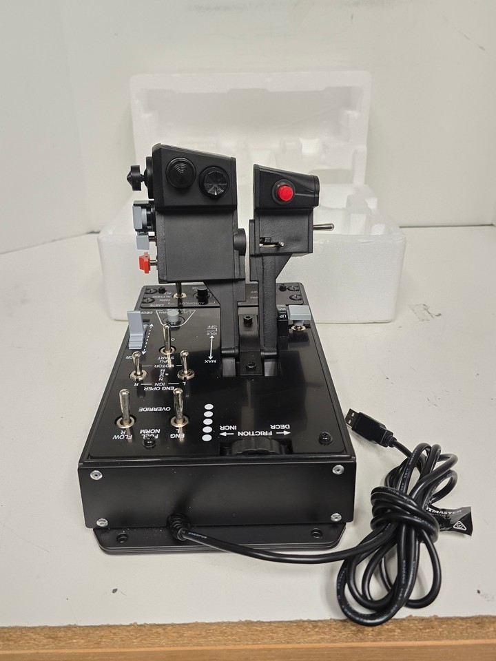 Thrustmaster Hotas Warthog Dual Throttles and Control Panel ...