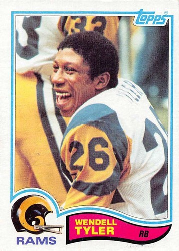 1982 Topps #385 Wendell Tyler LA Rams NM-MT | eBay