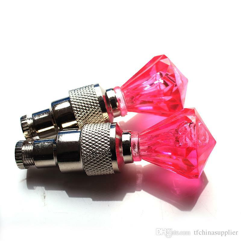 (1) LED Valve CAP Bike Bicycle Wheel Stem tire Motion el Neon Light FOR ...
