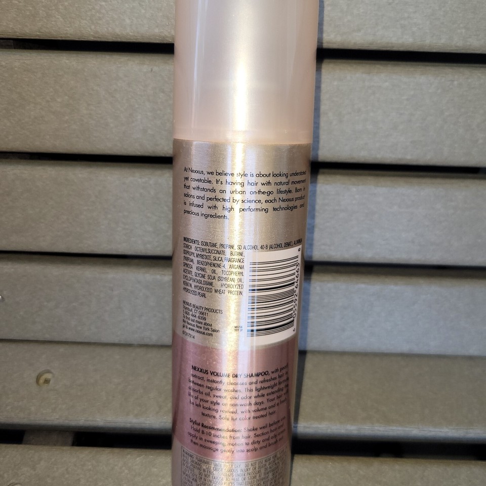 Nexxus Volume Dry Shampoo Refreshing Mist w/ Pearl Extract 5 oz No ...